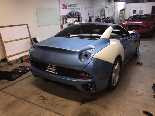 2010 Ferrari California Wrap - San Diego Vinyl Wrap & San Diego Window ...