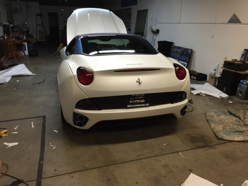 2010 Ferrari California Wrap - San Diego Vinyl Wrap & San Diego Window ...